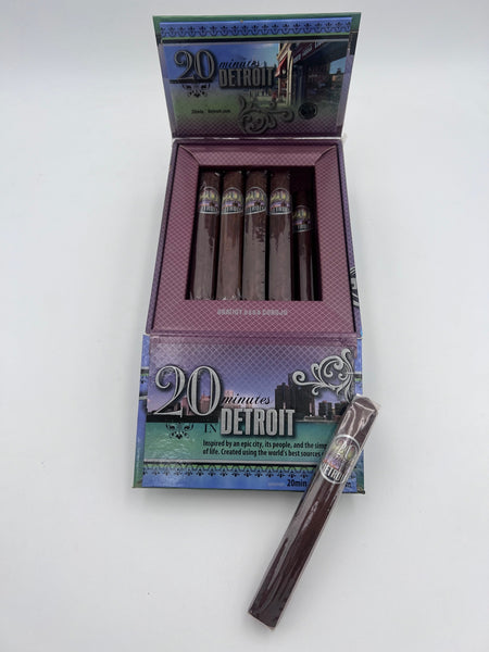 20 minutes in Detroit: GRATIOT 6x54 (BOX OF 20) – La Casa Cigars - 20 ...